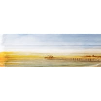 Free Shipping! Parvez Taj Malibu Pier Canvas Print on FSC Wood, Ready ...