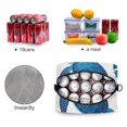 ALAZA Turtle Palm Leaves Insulated Lunch Box Large Reusable Cooler Bag ...