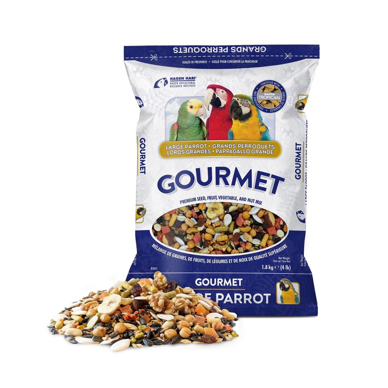 Click here for Hagen Hari Gourmet Premium Bird Seed Mix For Large... prices