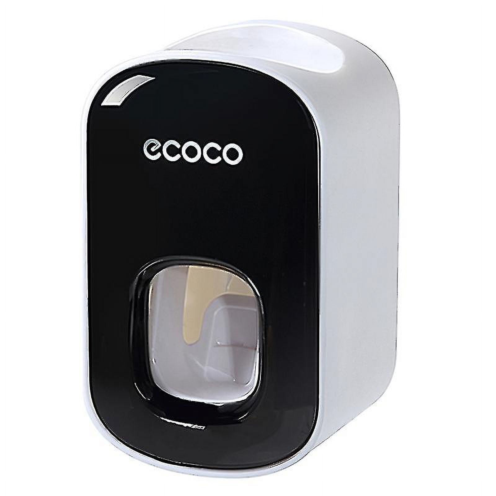 ECOCO Wall Mounted Toothpaste Dispenser for Bathroom Automatic ...
