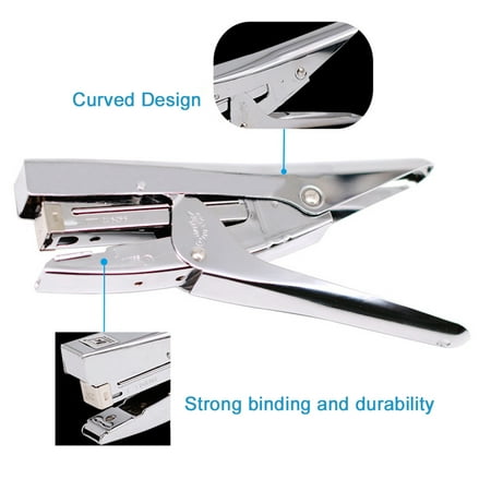 Metal stapler Handheld metal stapler No effort stapler Heavy duty ...