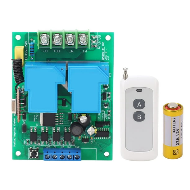 DC Motor Control Module Forward and Reverse Remote Motor Control Board ...