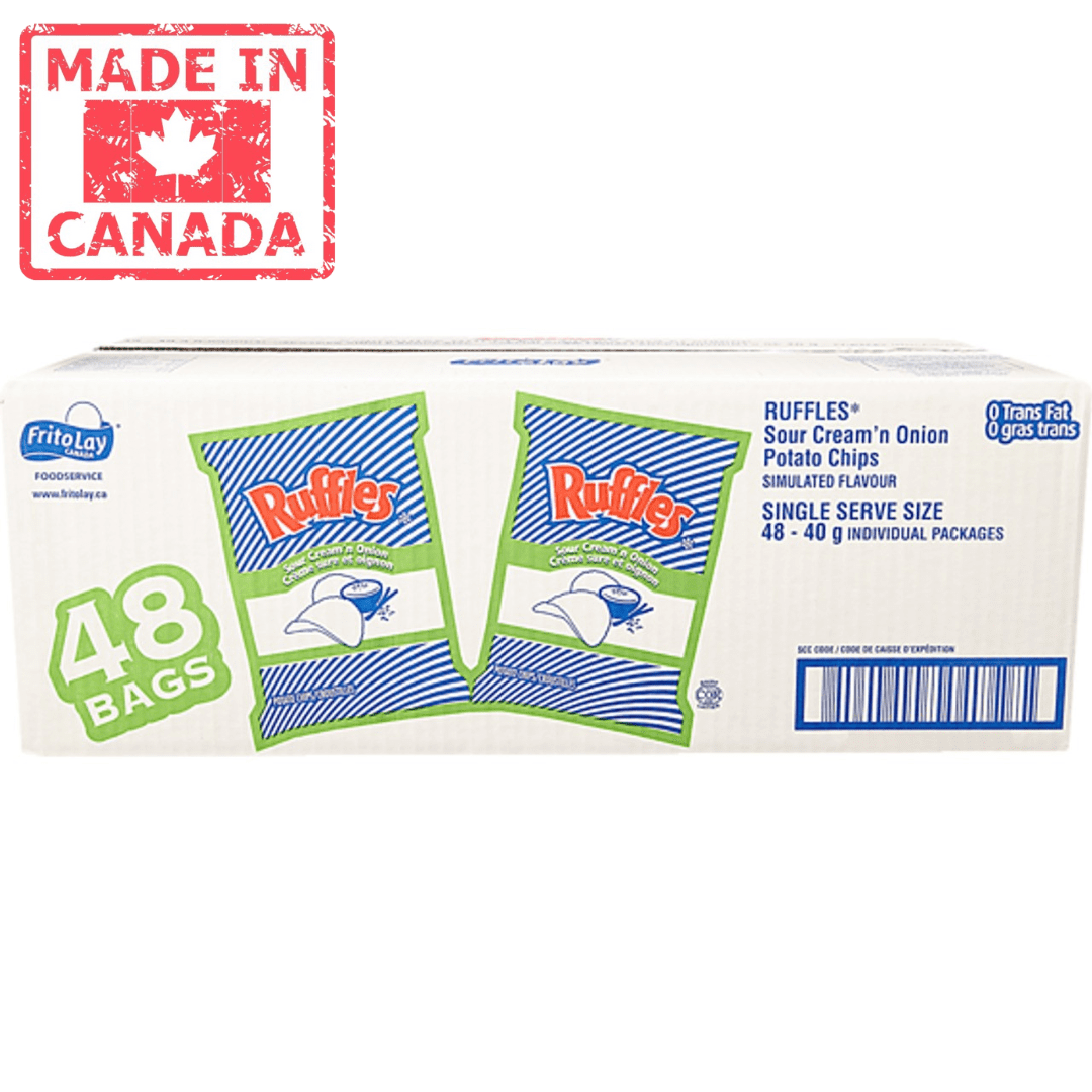 Click here for Ruffles Potato Chips  Sour Cream & Onion  Vending... prices