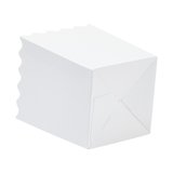 100 Pack Small Disposable Bulk White Popcorn Containers: Mini Boxes for ...