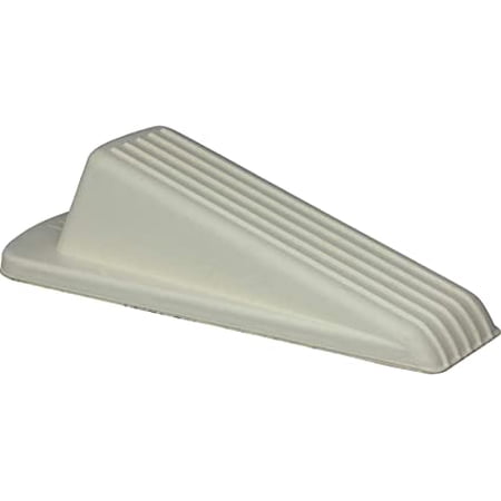 Heavy Duty Rubber Handle Door Stop Wedge Bracket 1 Piece Grey ...