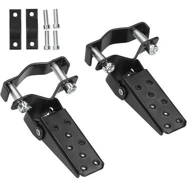 YIGSECU Stylish Adjustable Motorcycle Foot Pegs Pedals Supports for ...