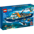 LEGO City Arctic Explorer Ship 60368, 815 pcs, Ocean Exploration Toy ...