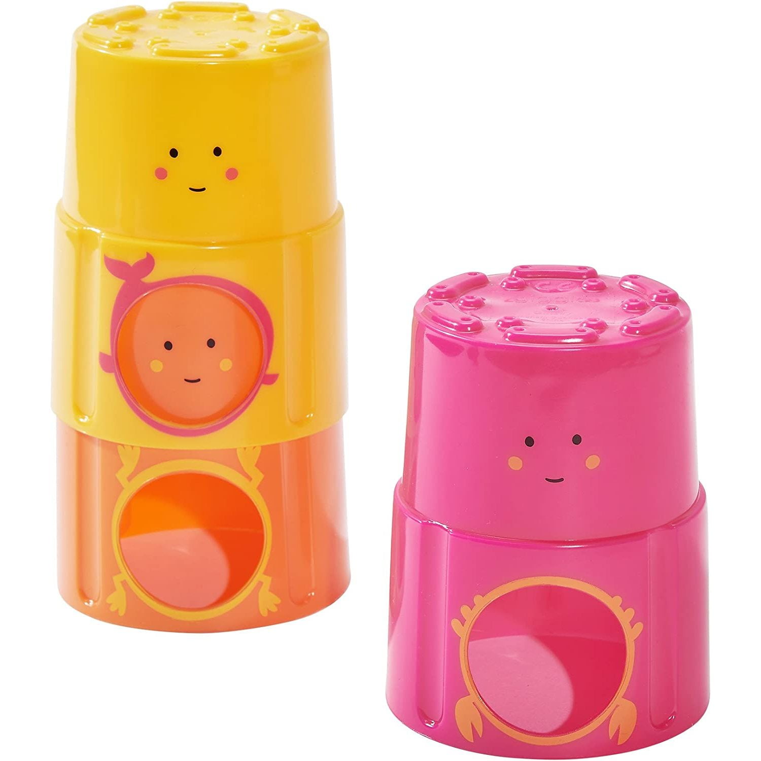 Giggle, Pink Stacking Pouring Cups, Fun stacking cups - Walmart.com