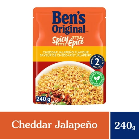 BEN'S ORIGINAL Spicy Style Cheddar & Jalapeno Rice Flavour Side Dish ...