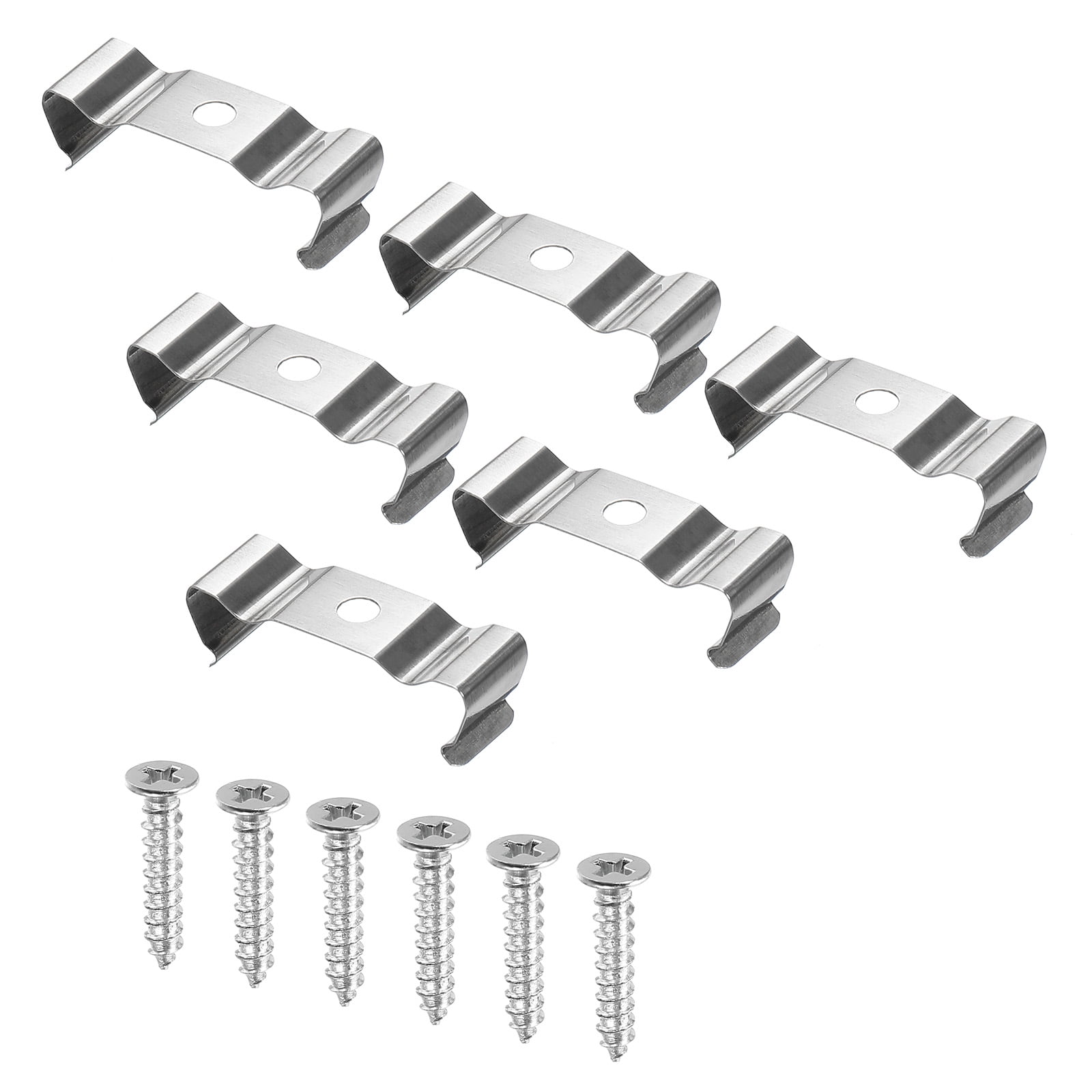 Uxcell Fluorescent Tube Light Fixture Screws Lamp Bracket Holder T8 U ...
