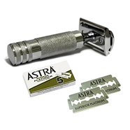 Merkur Adjustable Futur Brushed Chrome Safety Razor - Walmart.com