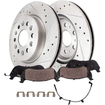 Detroit Axle - Rear Brake Kit for Chevrolet Impala Malibu Buick ...