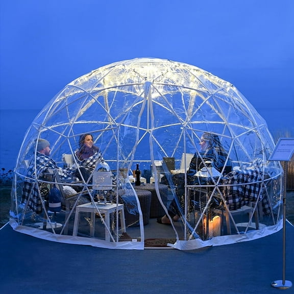 Garden Dome Tent House, Upgraded Garden Tent with PVC Transparent Cover ...