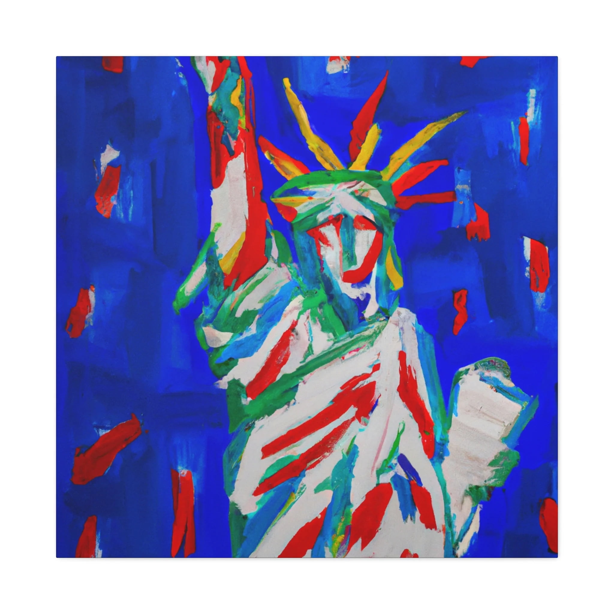 Liberty in Fauvism Hues - Canvas - Walmart.com