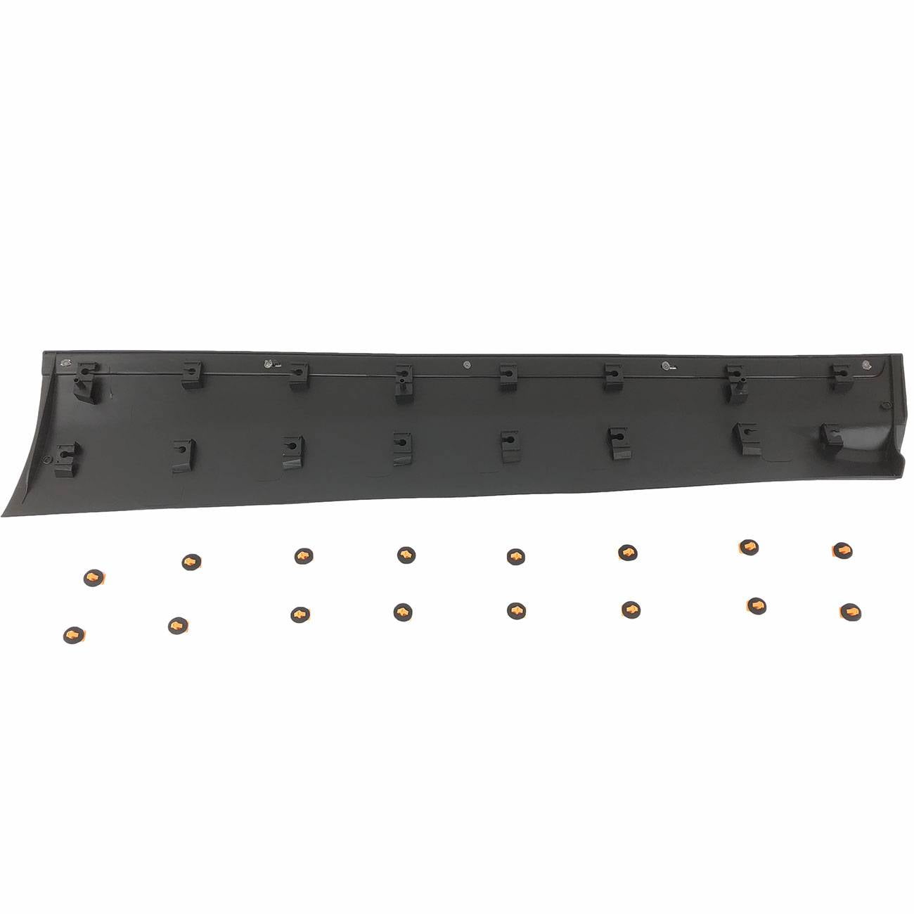 AUTOPA CJ5Z-7820878-AA Front Right Door-Side Molding with Chrome Trim ...