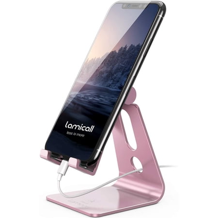 Adjustable Cell Phone Stand, Bmatwk Desk Phone Holder, Cradle, Dock ...