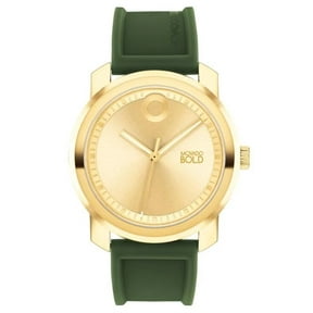 Movado Men's Bold Large Sunray Dial Analog Quartz 44mm Watch 3600260 ...