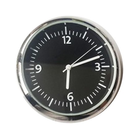Ordinary ClockCar Dashboard Clock Mini Luminous Dial Watch With ...