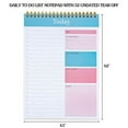 To Do List Notepad - Daily Planner Notepad Undated 52 Sheets Tear Off ...