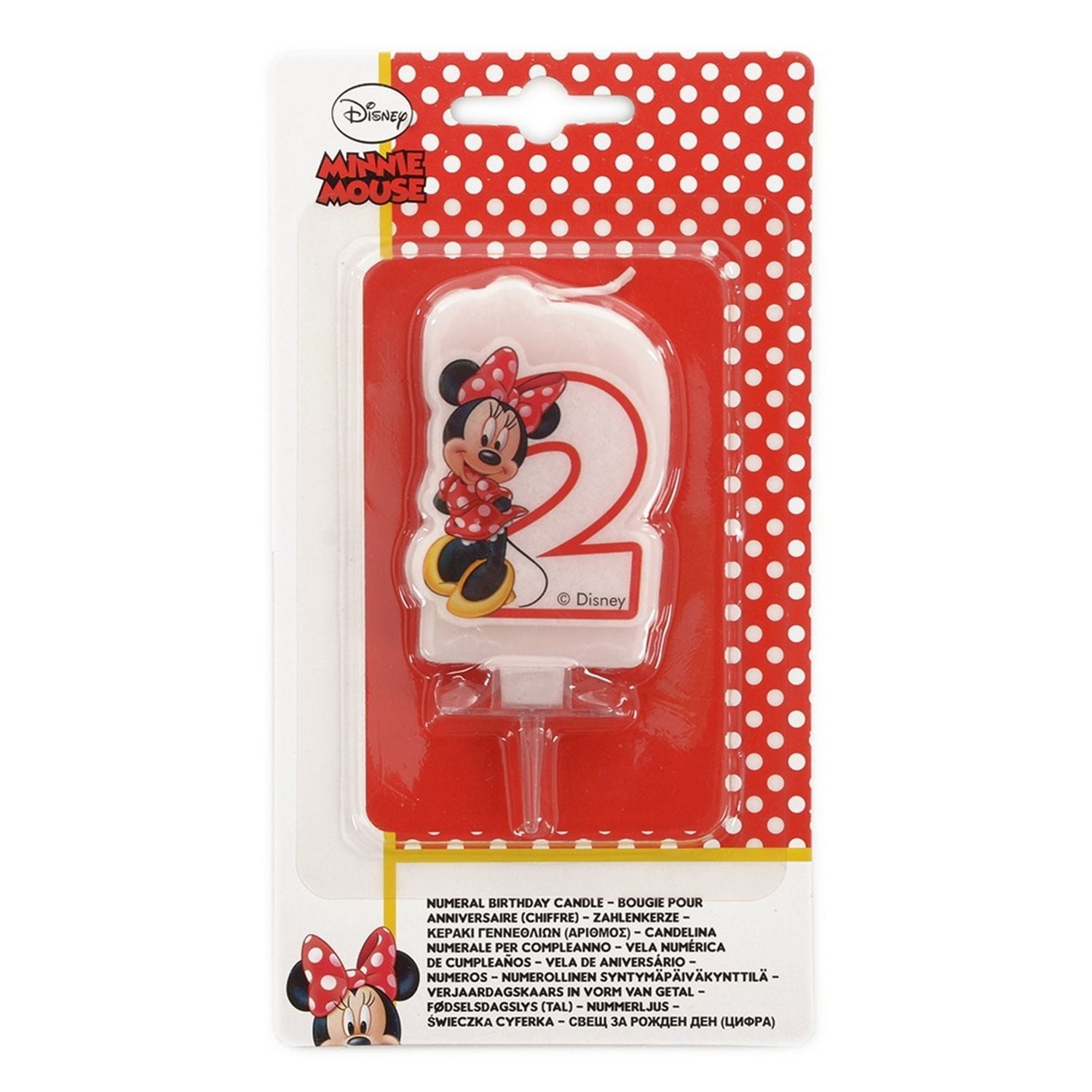 Click here for Disney Number 2 Minnie Mouse Candle prices