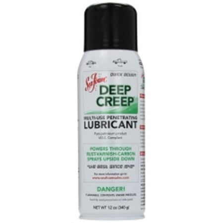 Sea Foam DC14-12 12 oz Deep Creep Cleans Penetrates & Lubricates - Case ...