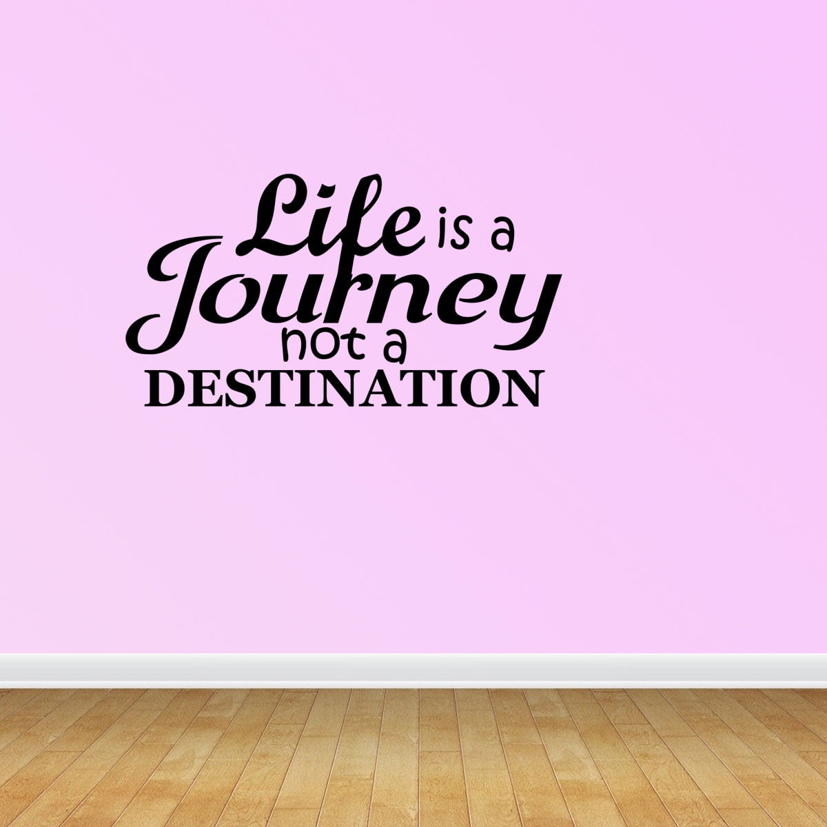 Life Is A Journey Vinyl Wall Decals Vinyl Decals Inspirational Decal ...