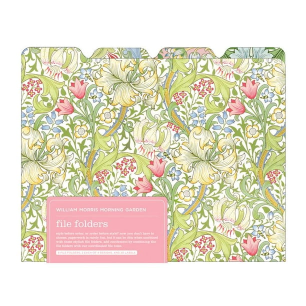 V&a William Morris Garden File Folder - Walmart.com - Walmart.com