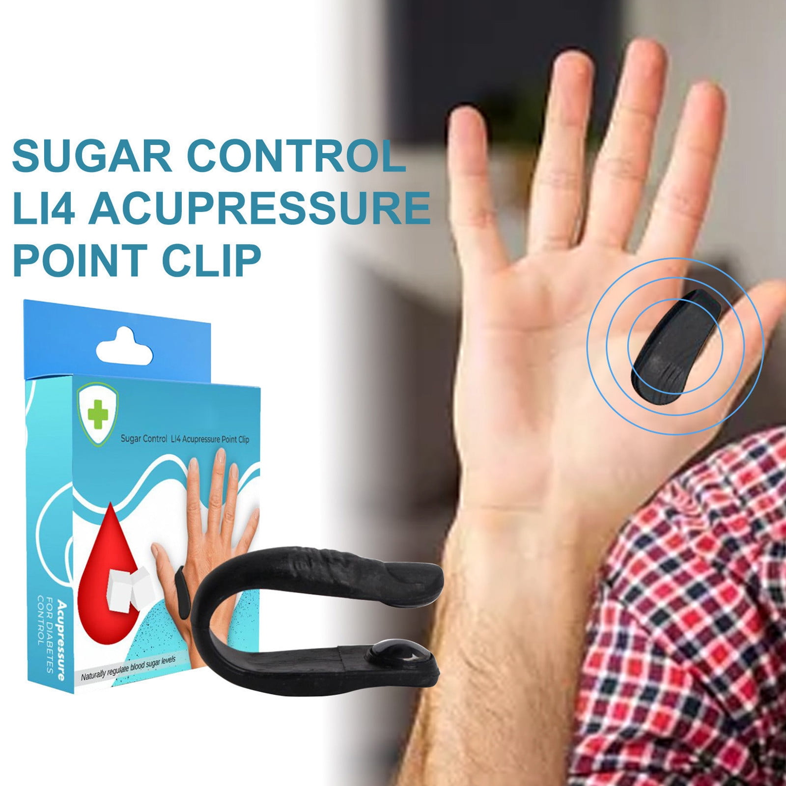 Click here for Tytspeasy Acupressure Acupoint Clip Tiger Mouth Ac... prices