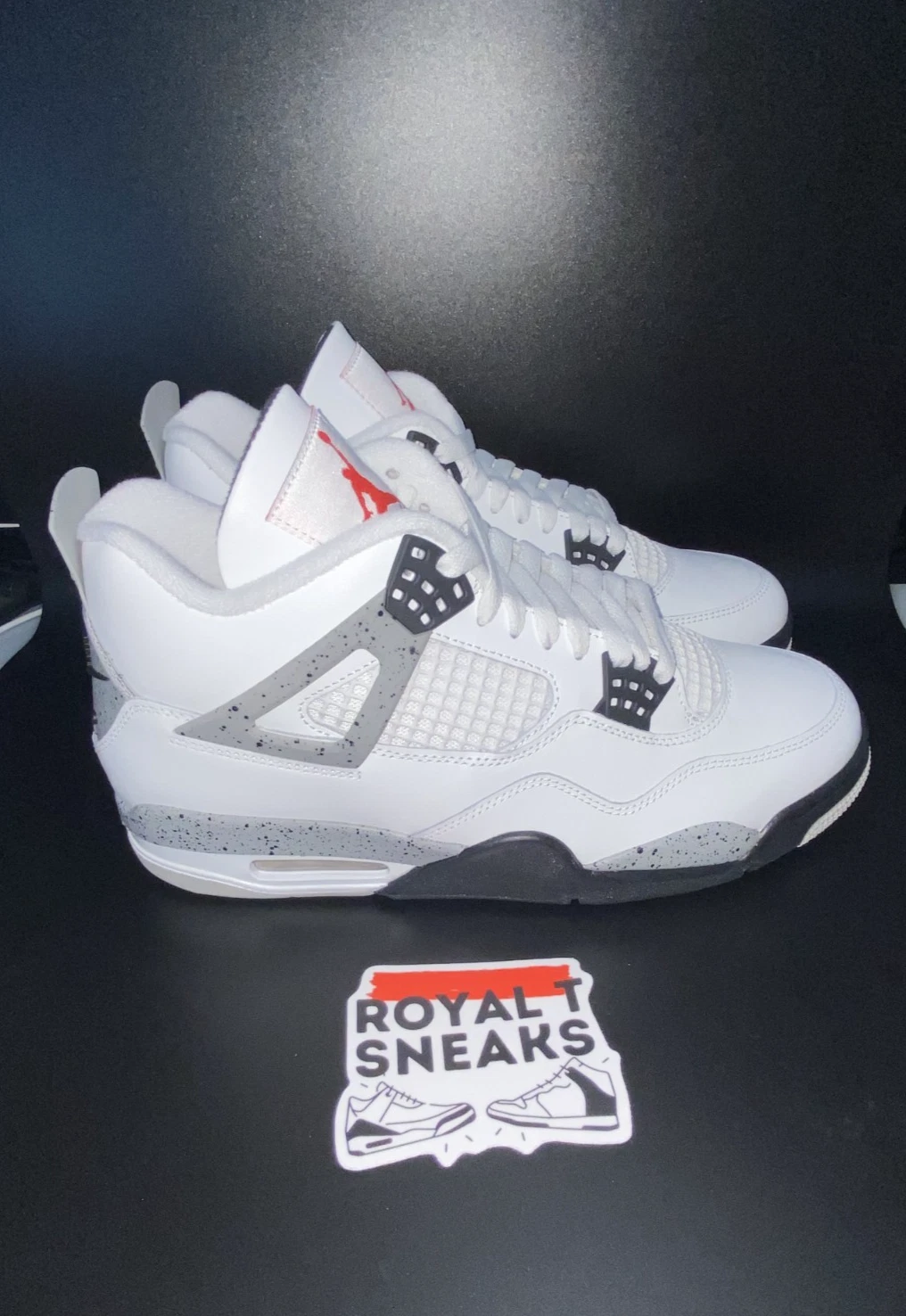 A i r-Jor-dan 4 Retro OG 2025 White Cement - Multiple Sizes Available ...