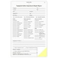 Equipment Safety Inspection Report Book 25-pk. - J. J. Keller, 2-Ply ...