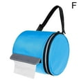 QenASHaing Portable Toilet Paper Roll Bag 5.85" Cube, Waterproof ...