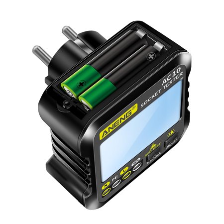 Socket Tester Circuit Analyzer Wall Plug Leakage Tester Electricity ...