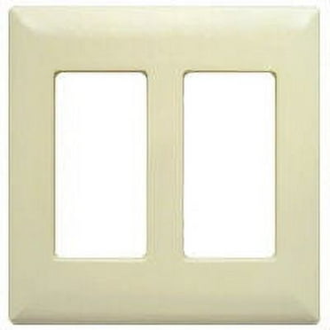 Pass & Seymour RV/Mobile Home White Double Snap-On Plate for Switches ...