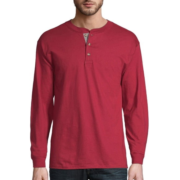 Men's Henley Long Sleeve Shirts