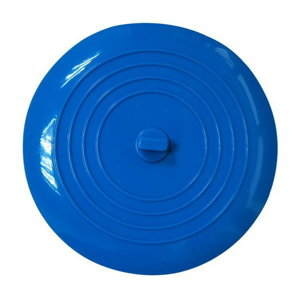 Round silicone sink plug, 15cm diameter large floor drain cover, water ...