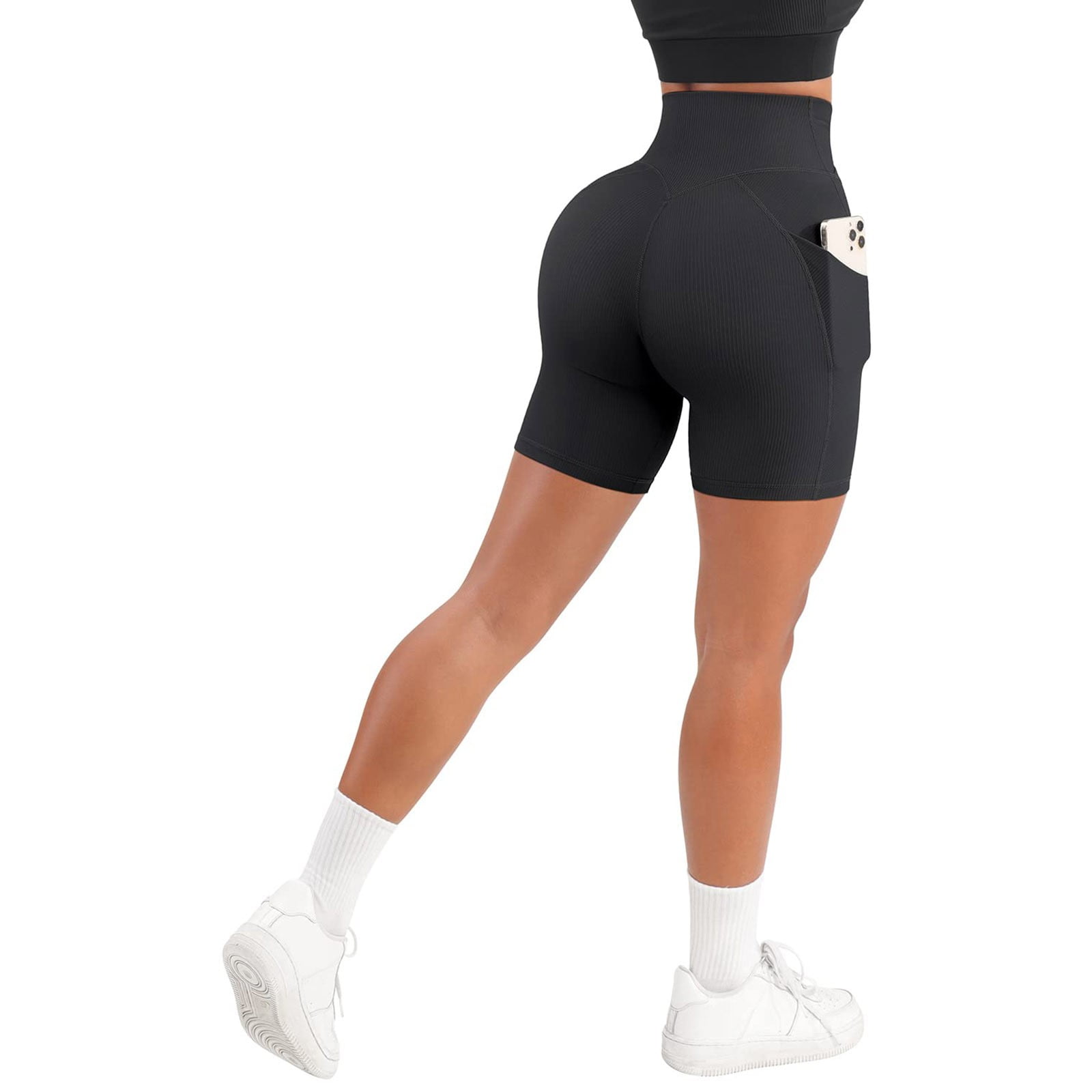 Aayomet Workout Shorts for Women High Waist Running Biker Shorts ...