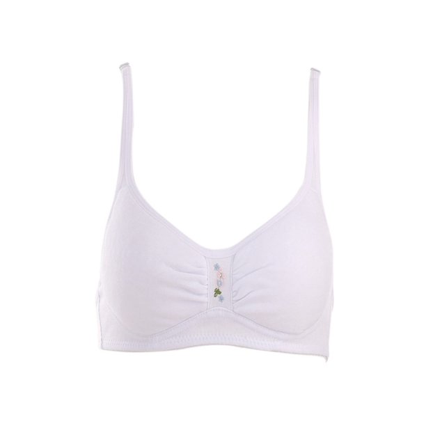 Fymall Girls Teen Cotton Bra Training Bra Girl Development Bra ...