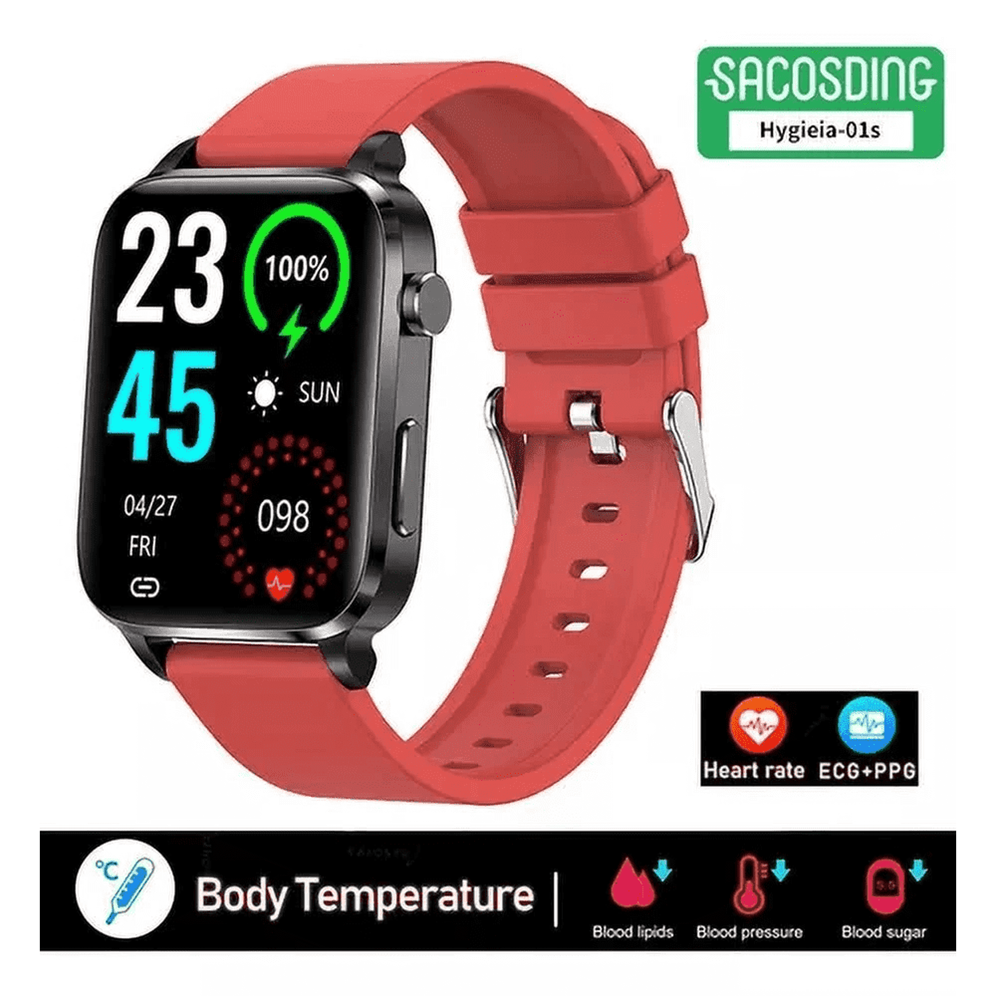 Click here for Wolf Notch Smart Watch Sugar For Men Women  Suga P... prices