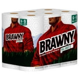Brawny Strong Everyday Full Sheet Paper Towels, White, 24 Large Rolls, 1368 Sheets - Walmart.com