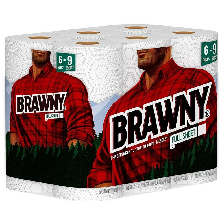 Brawny Paper Towels Logo