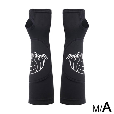 1Pair Volleyball Arm Sleeve Forearm Compression Basketball Wrist Brace ...