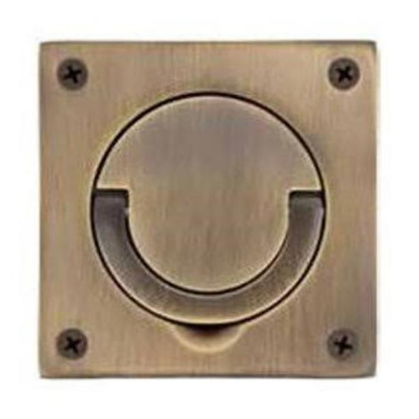 Baldwin 0397264 Flush Ring Pull - Satin Chrome - Walmart.com - Walmart.com