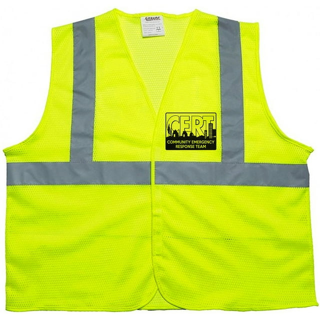 CERT Vest, Community Emergency Response Team vest, Preparedness, Safety ...