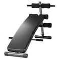 Adjustable Arc-Shaped Decline Sit up Slant Bench Crunch Board Fitness ...