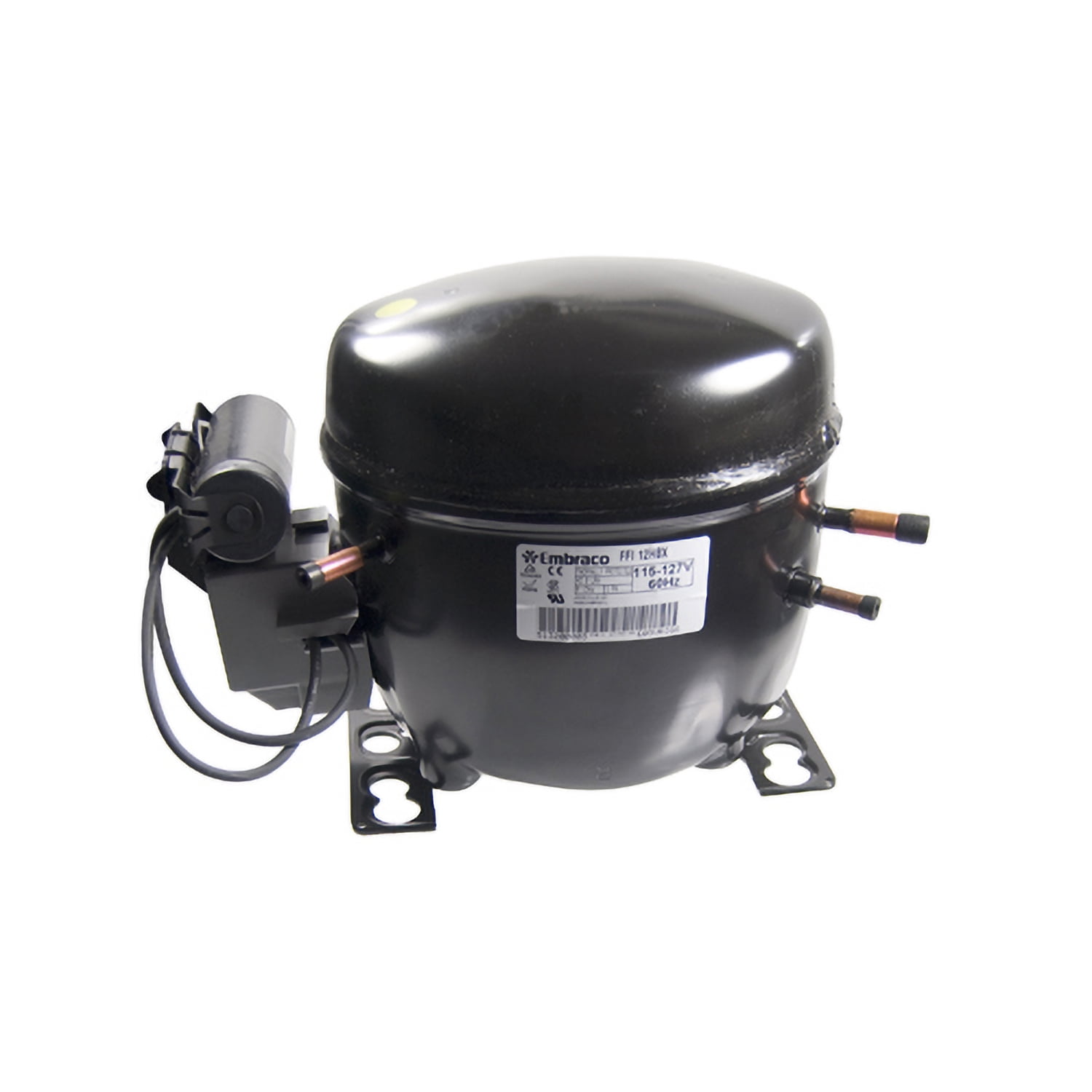 Embraco FFI12HBX Replacement Refrigeration Compressor 1/3 HP R-134A ...