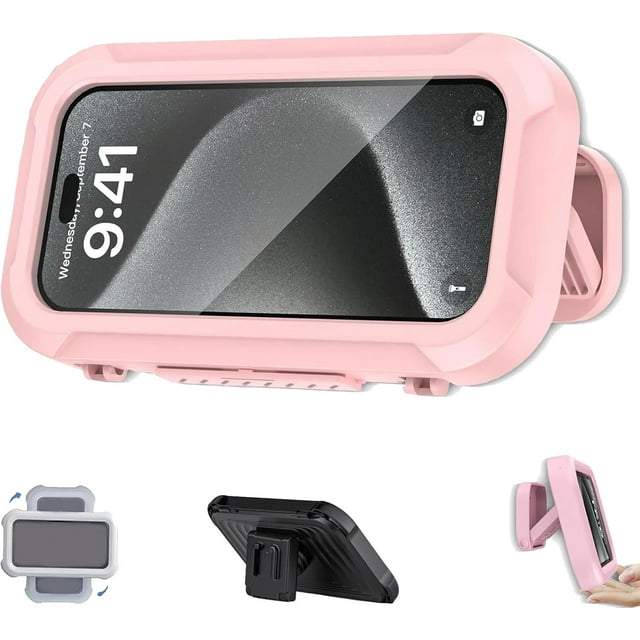 Support de Téléphone Étanche 480° – Montage Mural et Baignoire, Étui de ...