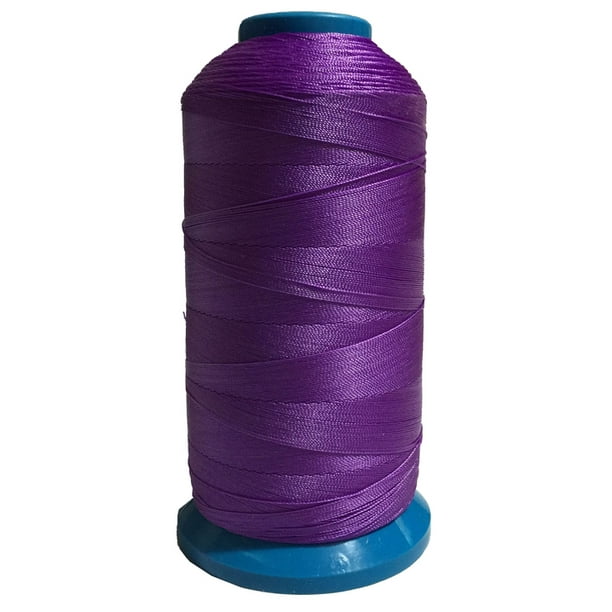 Purple Bonded Nylon Sewing Thread T70 #69 1500 Yard for Outdoor ...