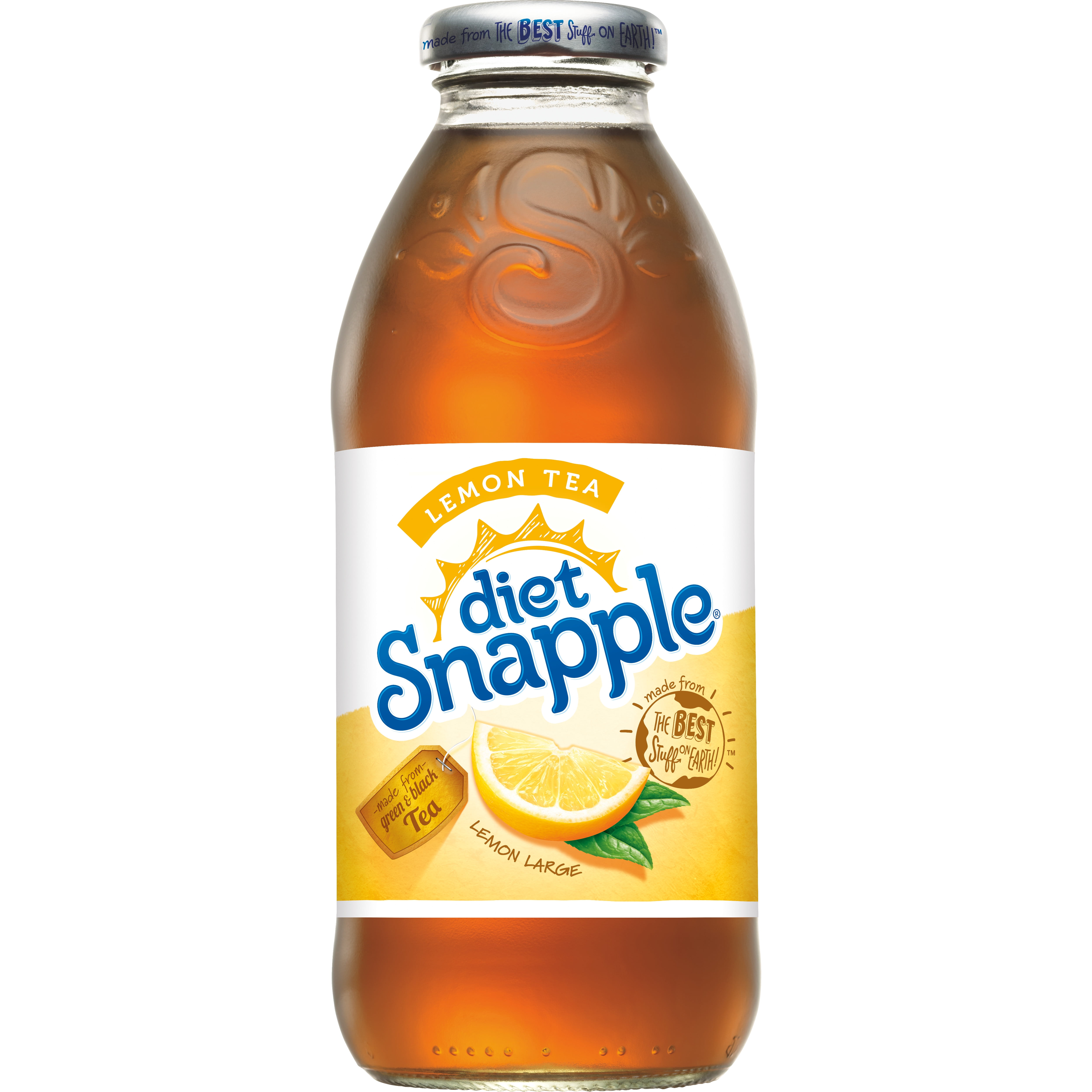 Diet Snapple Lemon Tea, 16 Fl. Oz. - Walmart.com Diet Snapple Lemon Tea, 16 Fl. Oz. - Walmart.com