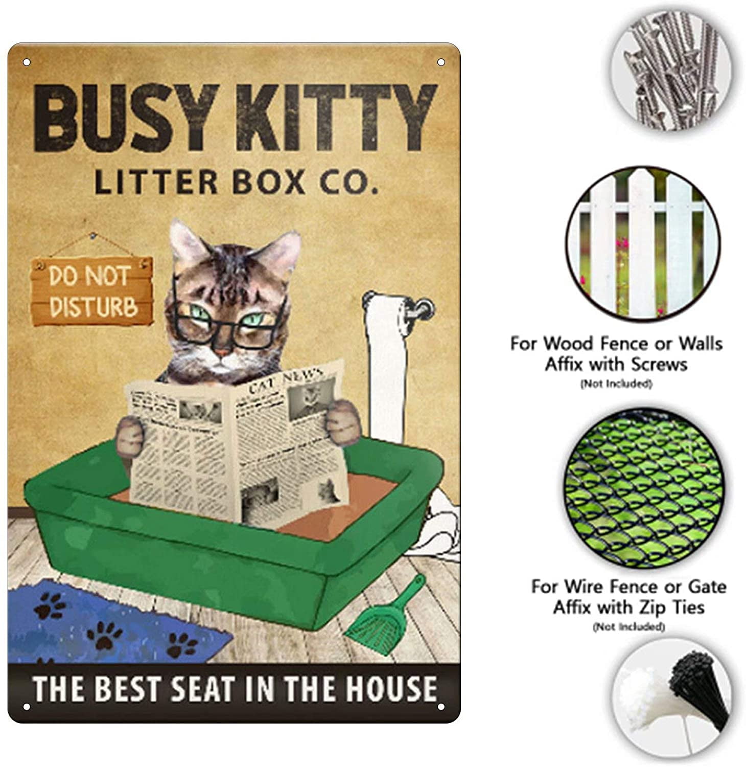 Do Not Disturb Cat Box