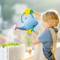 Elephant Watering Can, Long Spout Plastic Irrigation Kettle, Cute ...